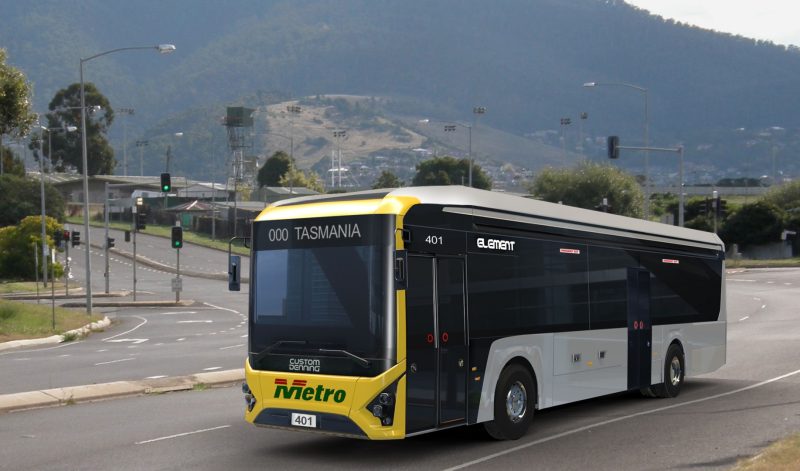 Metro awards contracts for two Zero Emission Bus (ZEB) Trials - Metro Tasmania