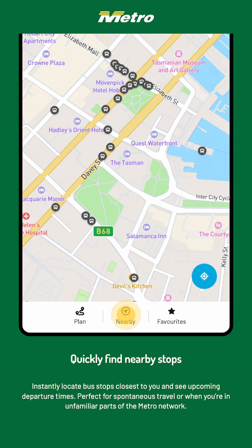 Metro Tas App - Metro Tasmania